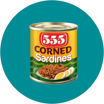 555 Corned Sardines 100g – Century Pacific Foodservice