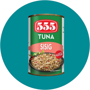 555 Tuna Sisig 155g – Century Pacific Foodservice