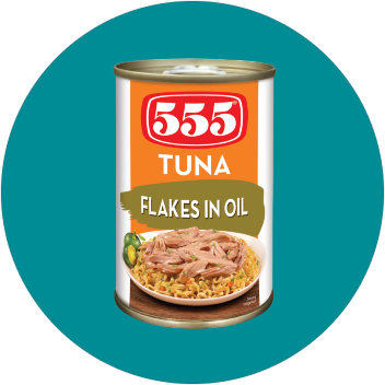555 Tuna Flakes in Oil 155g – Century Pacific Foodservice